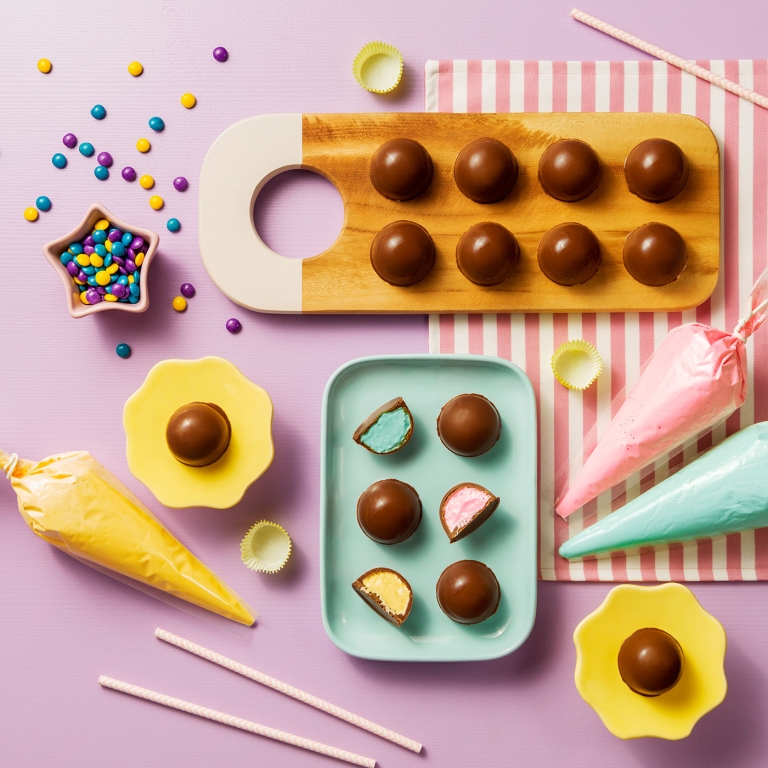 Receita de Bombom Marshmallow - Docepedia