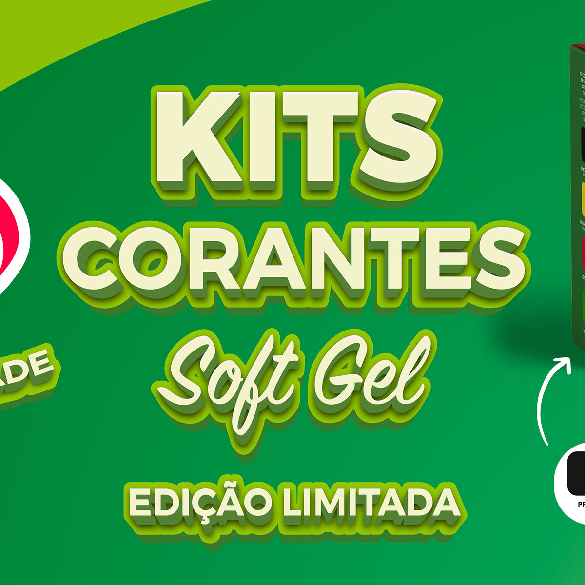 Mix lança novos Kits de Corantes e Granulados com Cores Inéditas